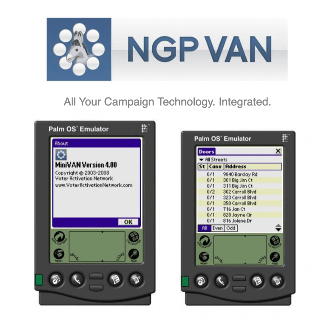 We’re in it for the long haul. - NGP VAN