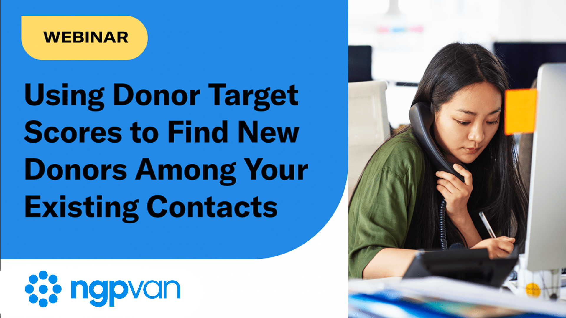 [Webinar] Donor Target Scores and Reports - NGP VAN