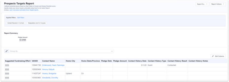Political Donor Research | NGP VAN