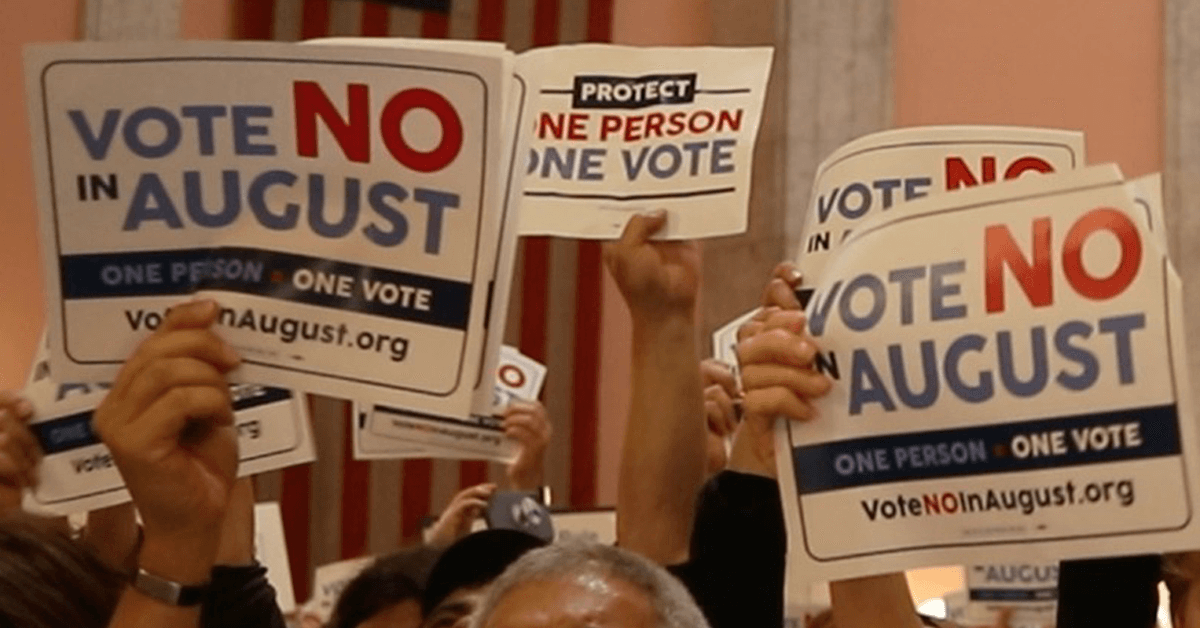 Defeating Issue 1 in Ohio’s 2023 August Election | NGP VAN